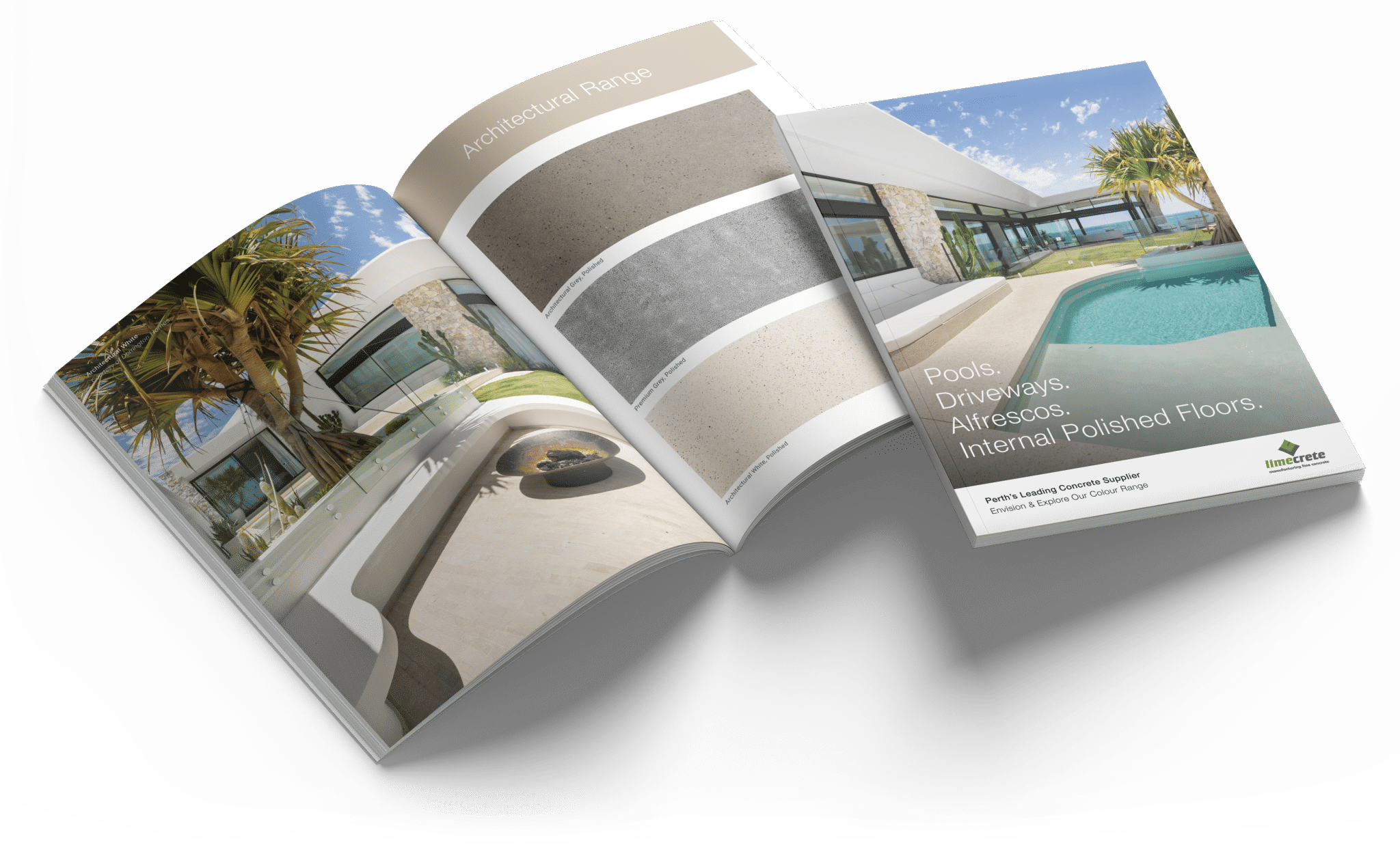 Concrete Swatch Gallery | Explore Our Concrete Mixes | Limecrete
